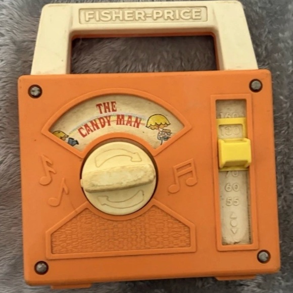 Fisher-Price | Toys | Vintage Fisher Price Music Box Pocket Radio 978 ...